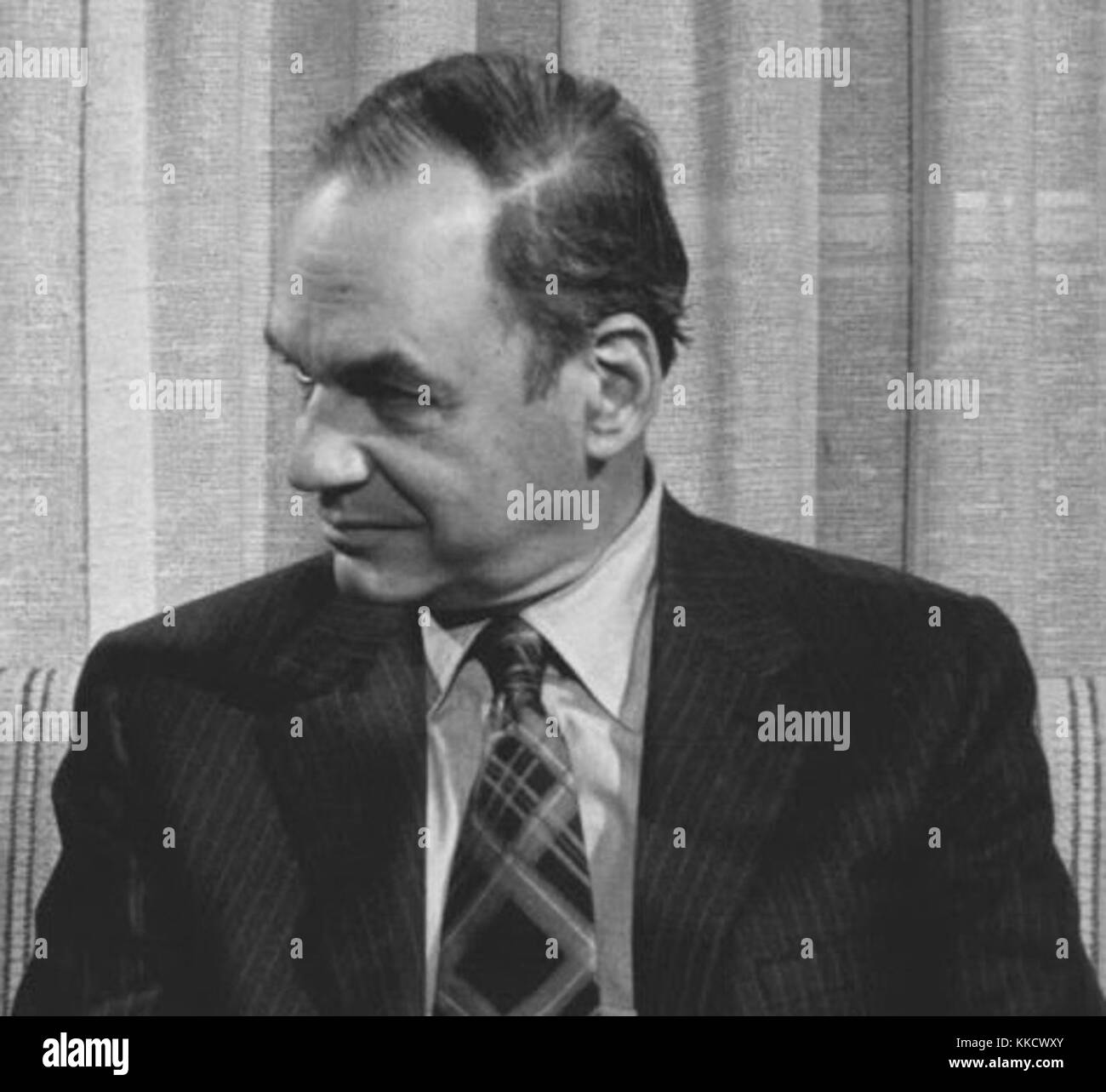 Edwin Newman in 1975 Stock Photo - Alamy