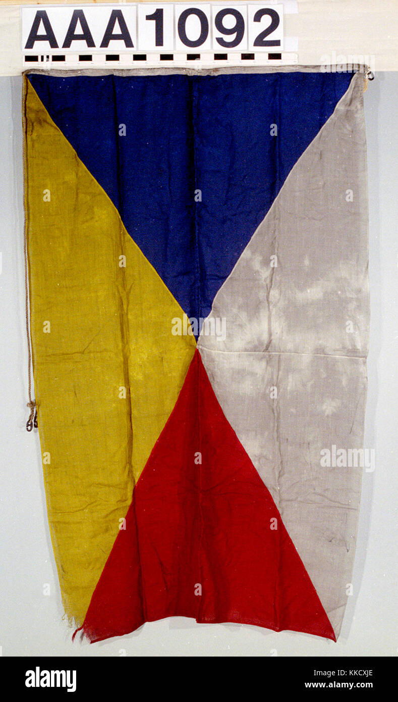 The house flag of the Peninsular & Oriental Steam Navigation Co Ltd ...