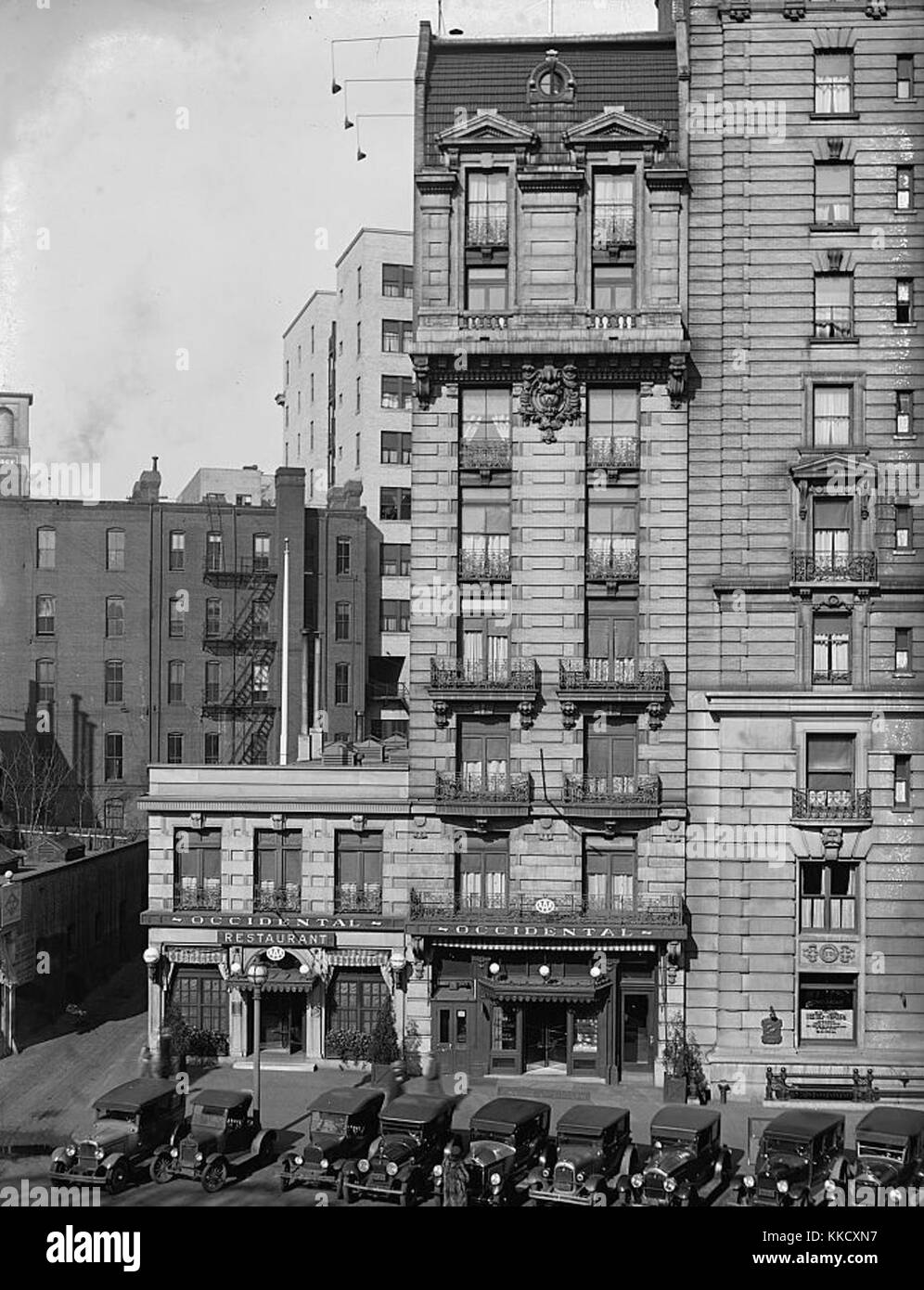 Occidental Hotel, Washington, D.C Stock Photo - Alamy