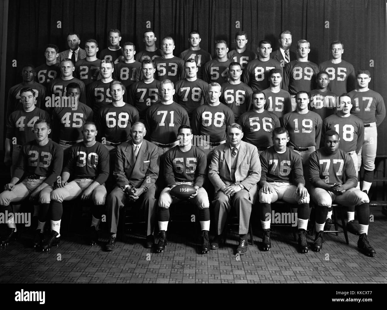 The 1954 Michigan football team was a key representative of college ...
