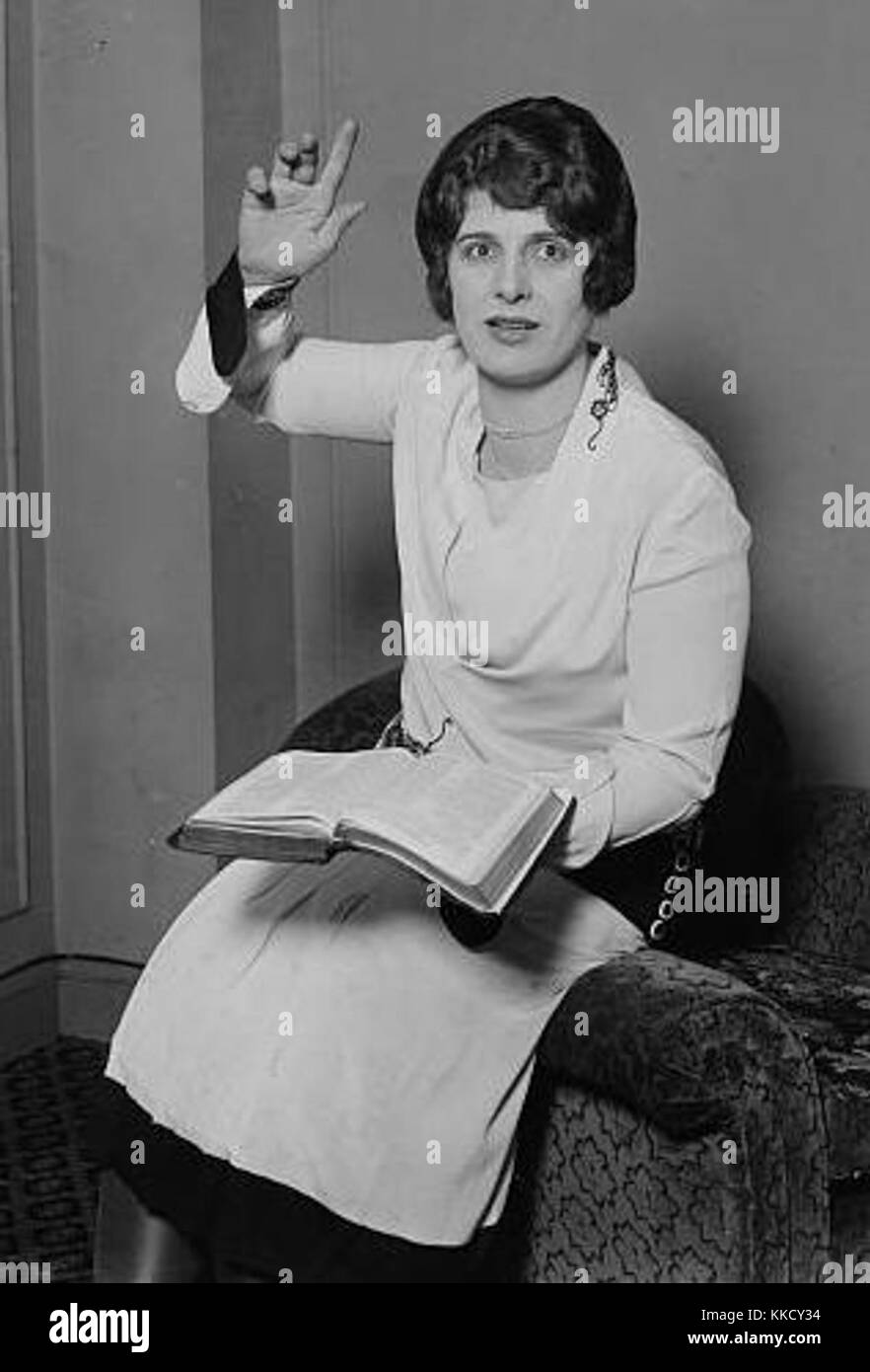 Aimee Semple McPherson Stock Photo - Alamy