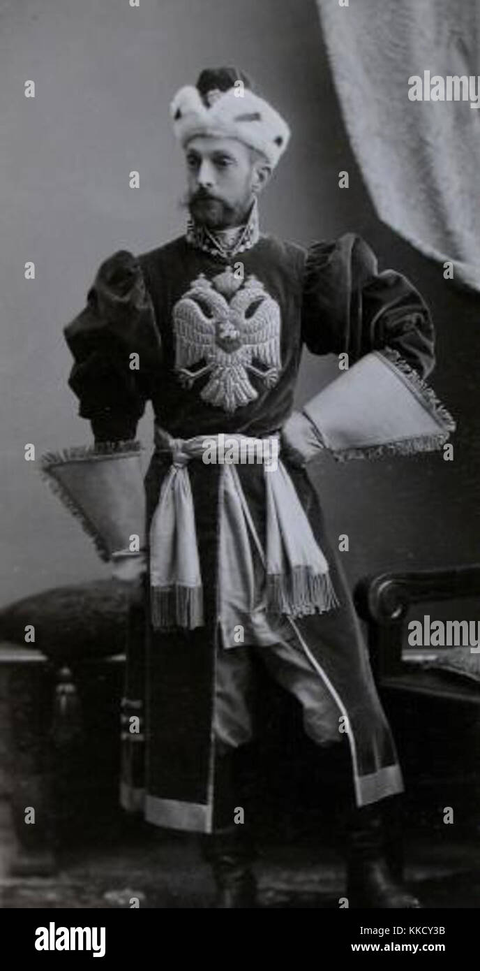 Alexander A. Gall at 1903 ball Stock Photo - Alamy