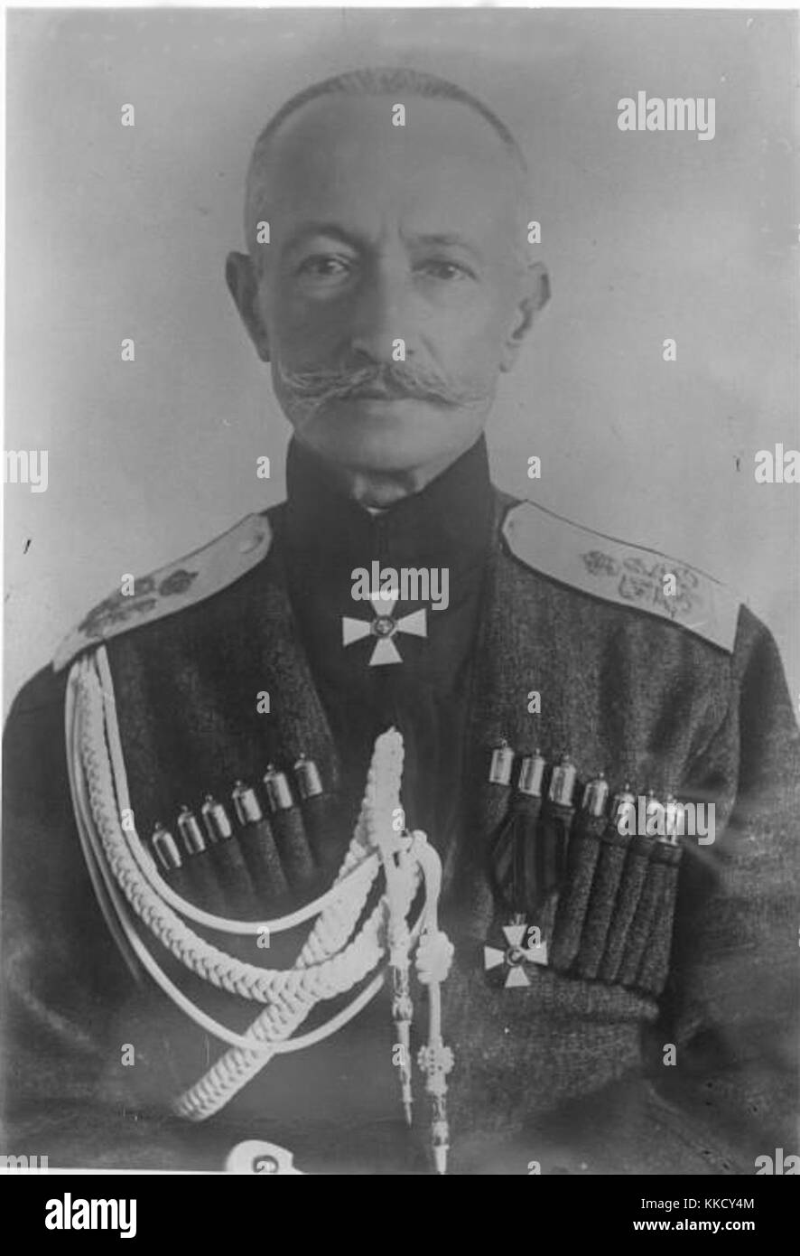A photograph of Aleksei Brusilov, a prominent Russian general, taken in ...