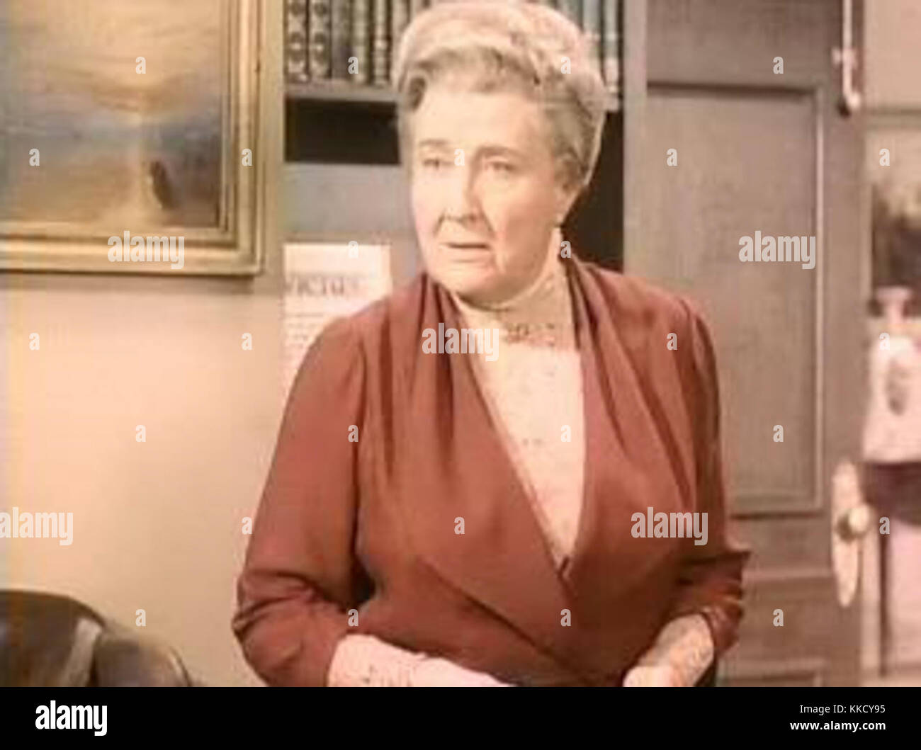 An image of Ann Shoemaker during a performance in 'Sunrise at ...