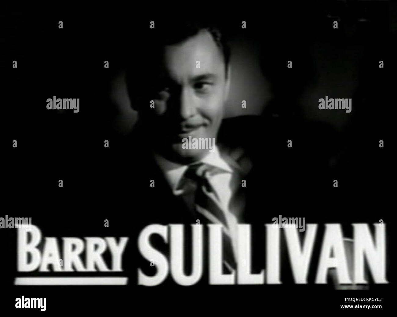 Barry Sullivan in The Bad and the Beautiful trailer Stock Photo - Alamy