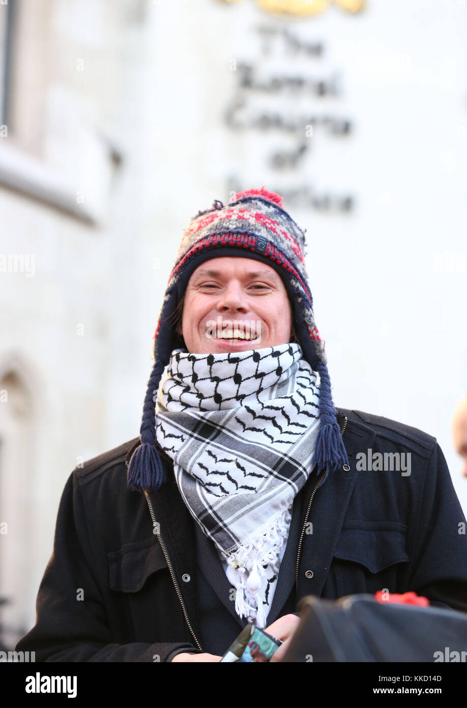 Alleged computer hacker Lauri Love arriving at the High Court in ...