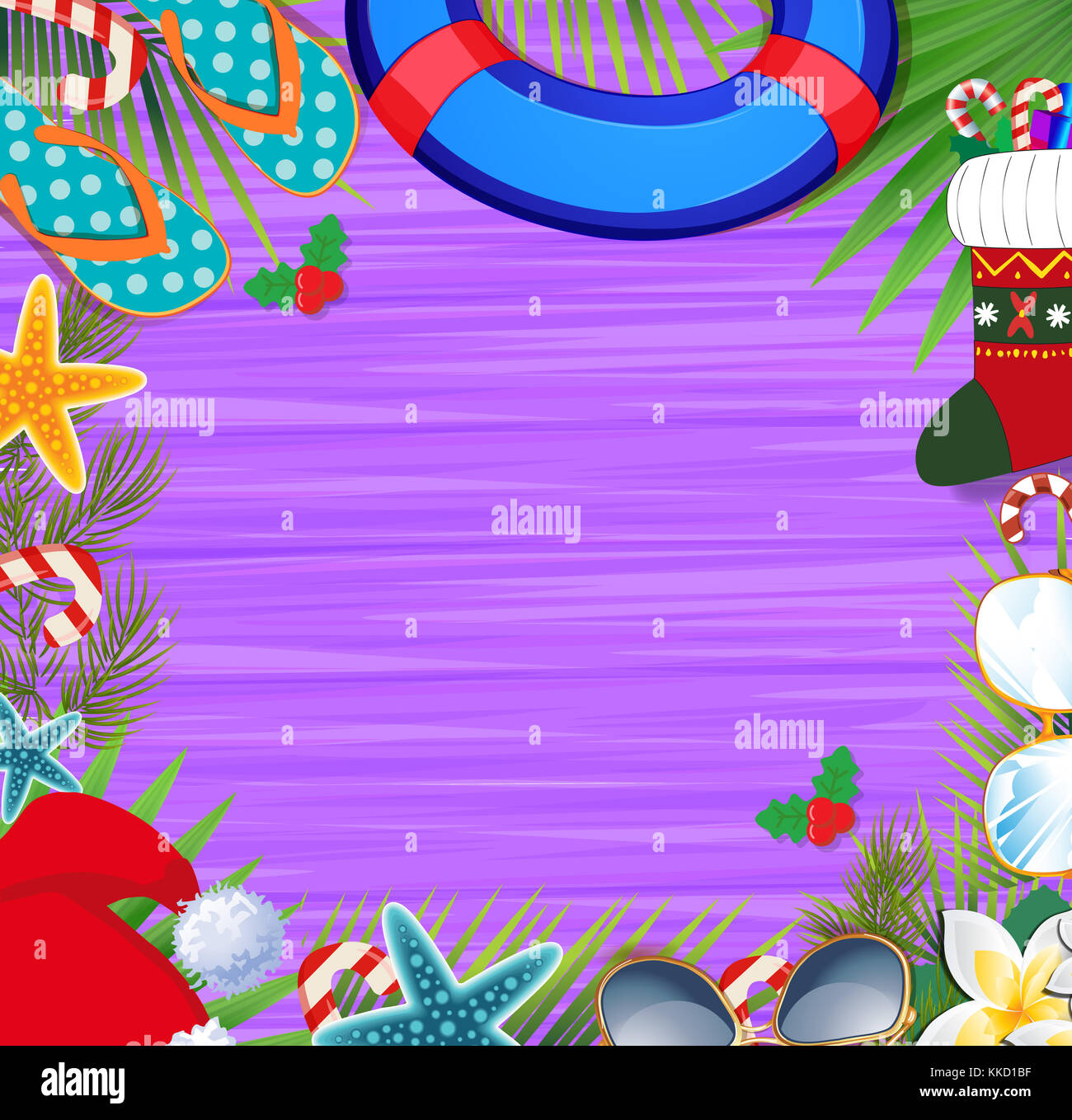 Summer Holiday Border