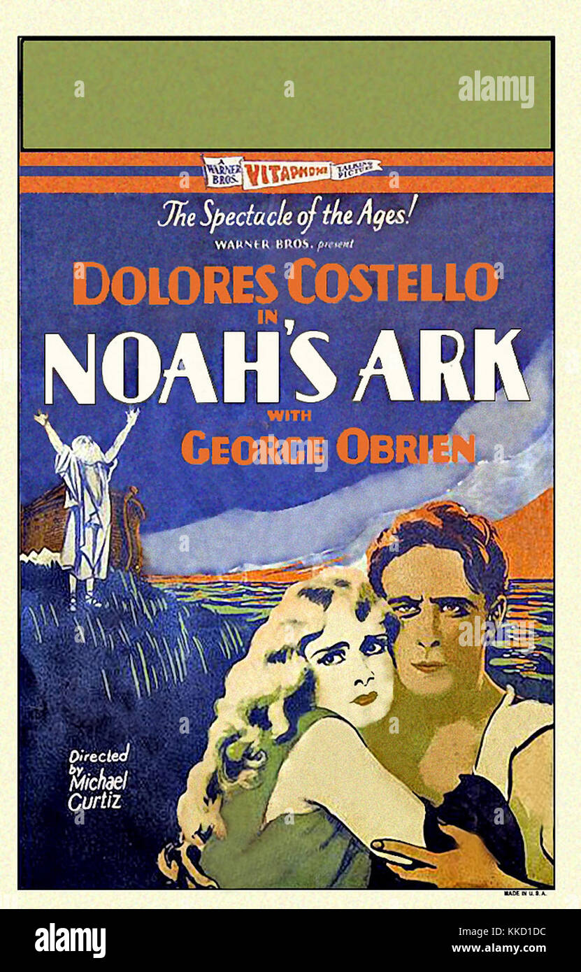 Poster - Noah's Ark (1928) 01 Stock Photo - Alamy