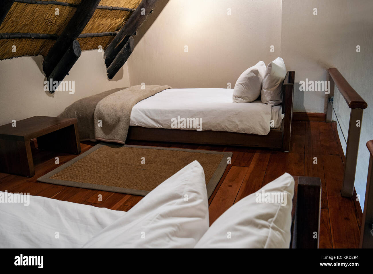 Loft Room Interior at Onguma Bush Camp, Onguma Game Reserve, Namibia ...