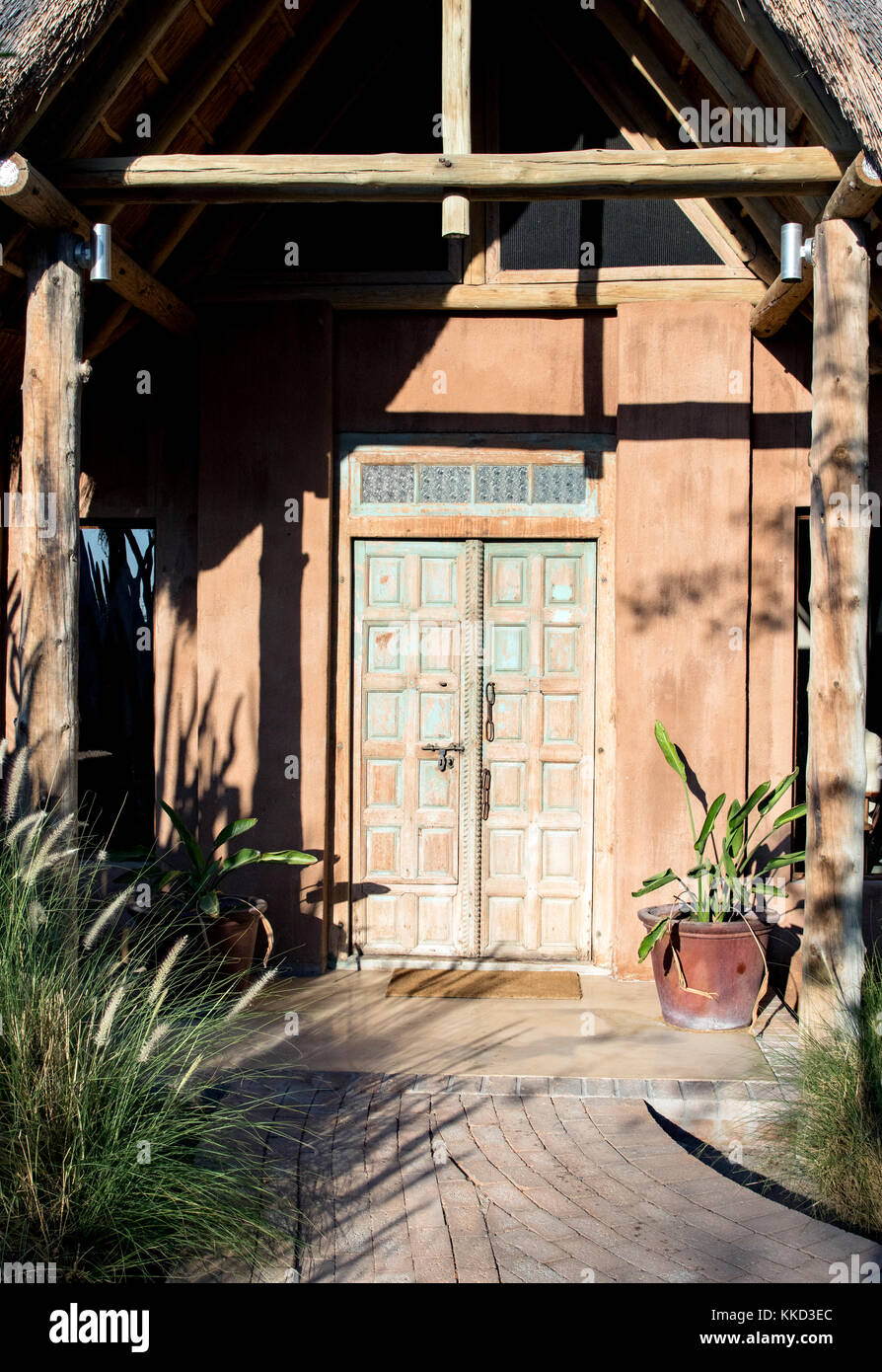 Exterior View of Onguma Bush Camp, Onguma Game Reserve, Namibia, Africa ...