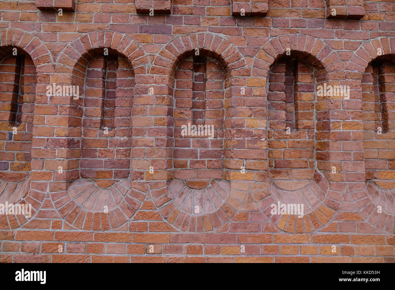 Brick wall pediment old hi-res stock photography and images - Alamy