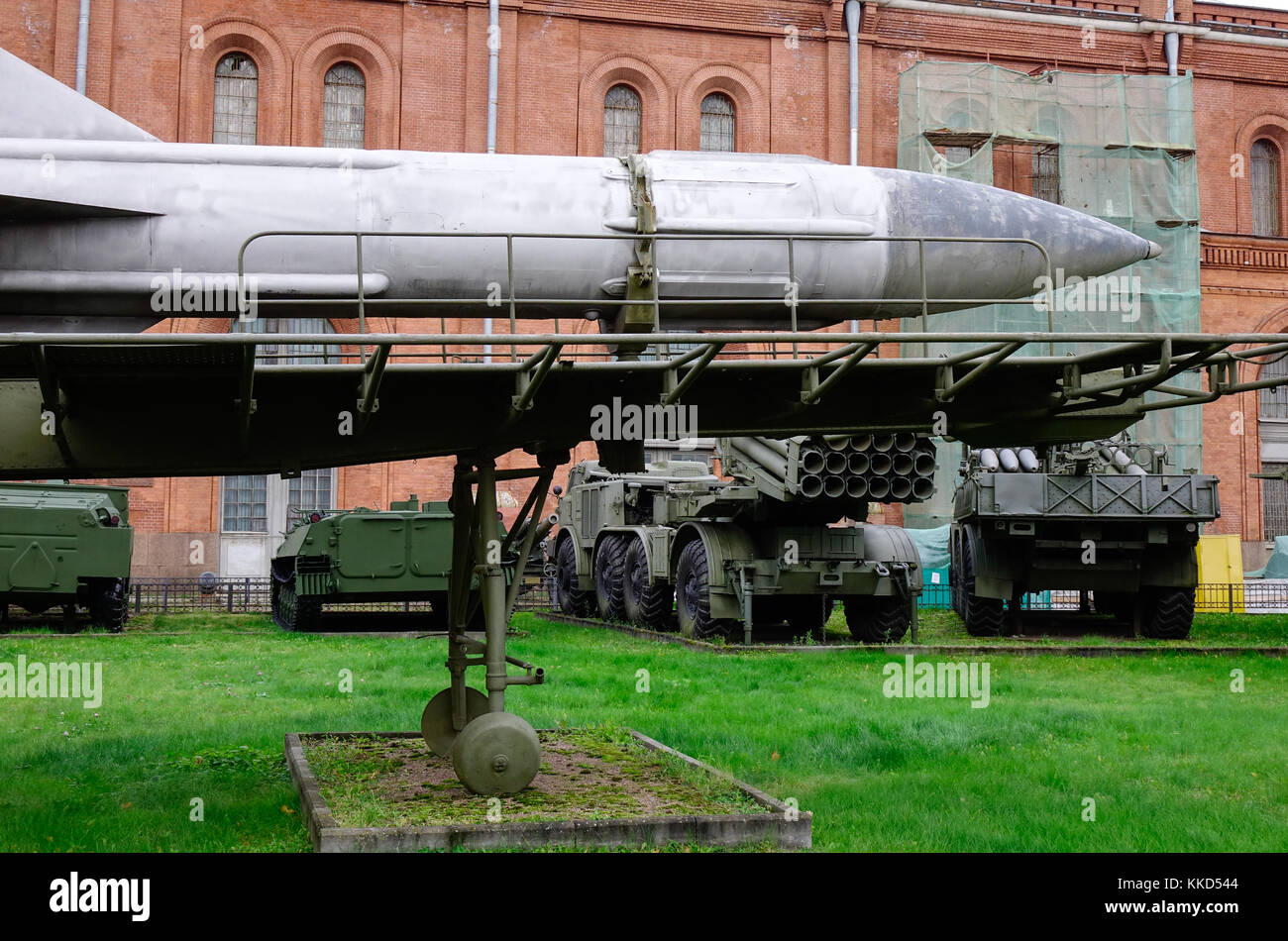 St. Petersburg, Russia - Oct 14, 2016. Weapon exhibition at the ...