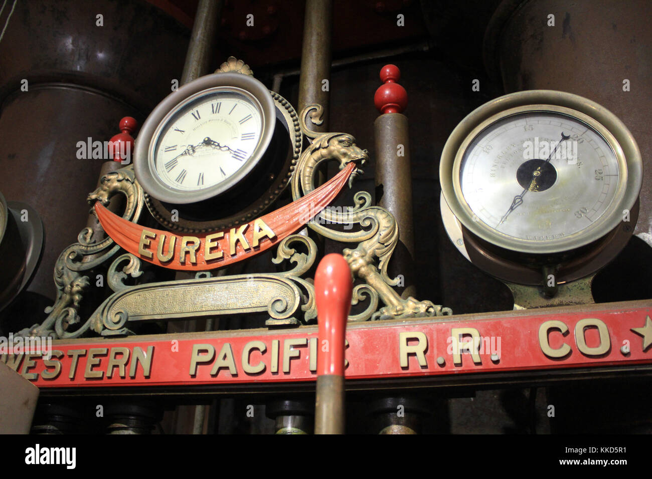 eureka ship at hyde st pier san francisco Stock Photo - Alamy
