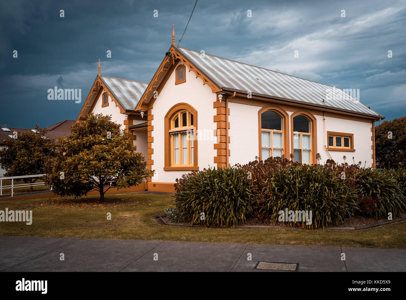 Koroit, Australia - Nov 25, 2017: Historic buildings in town Stock ...