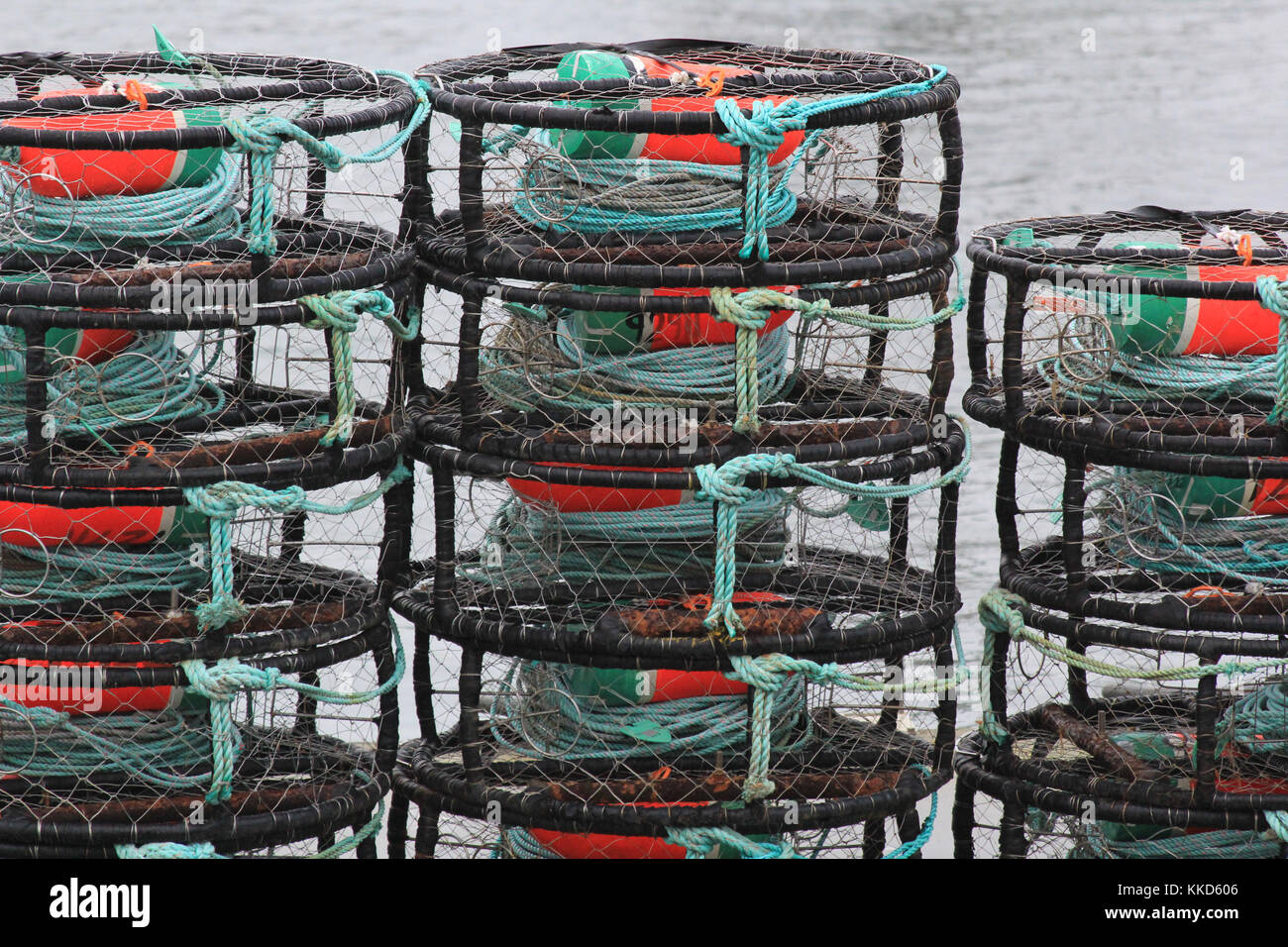 King crab pots hi-res stock photography and images - Alamy
