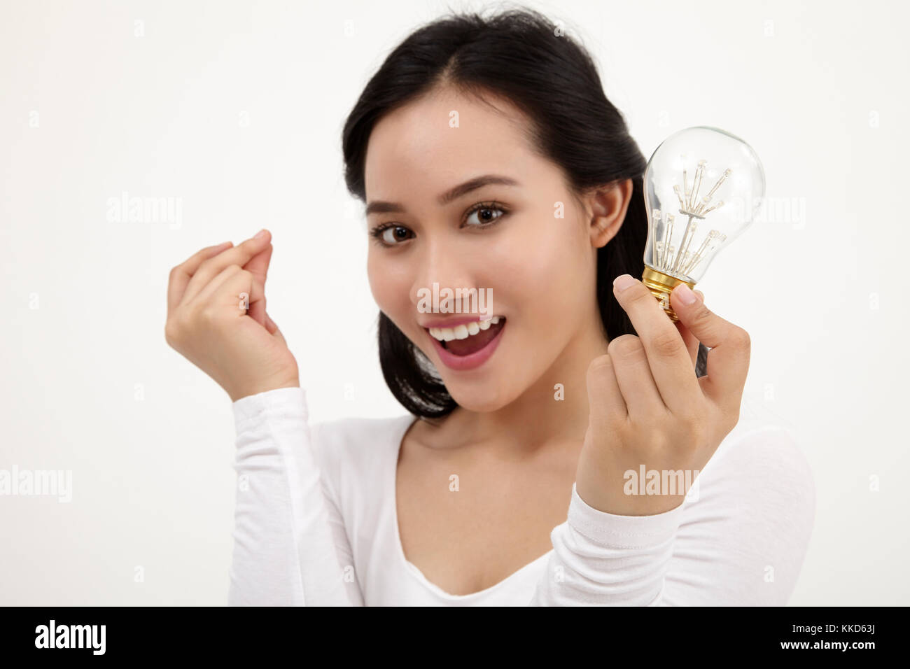 Businesswoman holding electric glass hi-res stock photography and images - Alamy