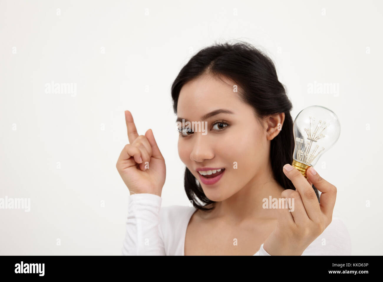 Businesswoman holding electric glass hi-res stock photography and ...