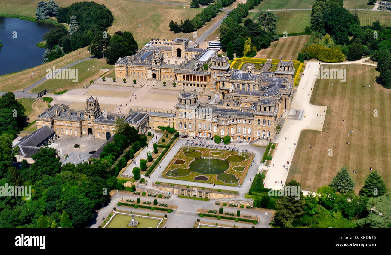 Blenheim Palace Aerial