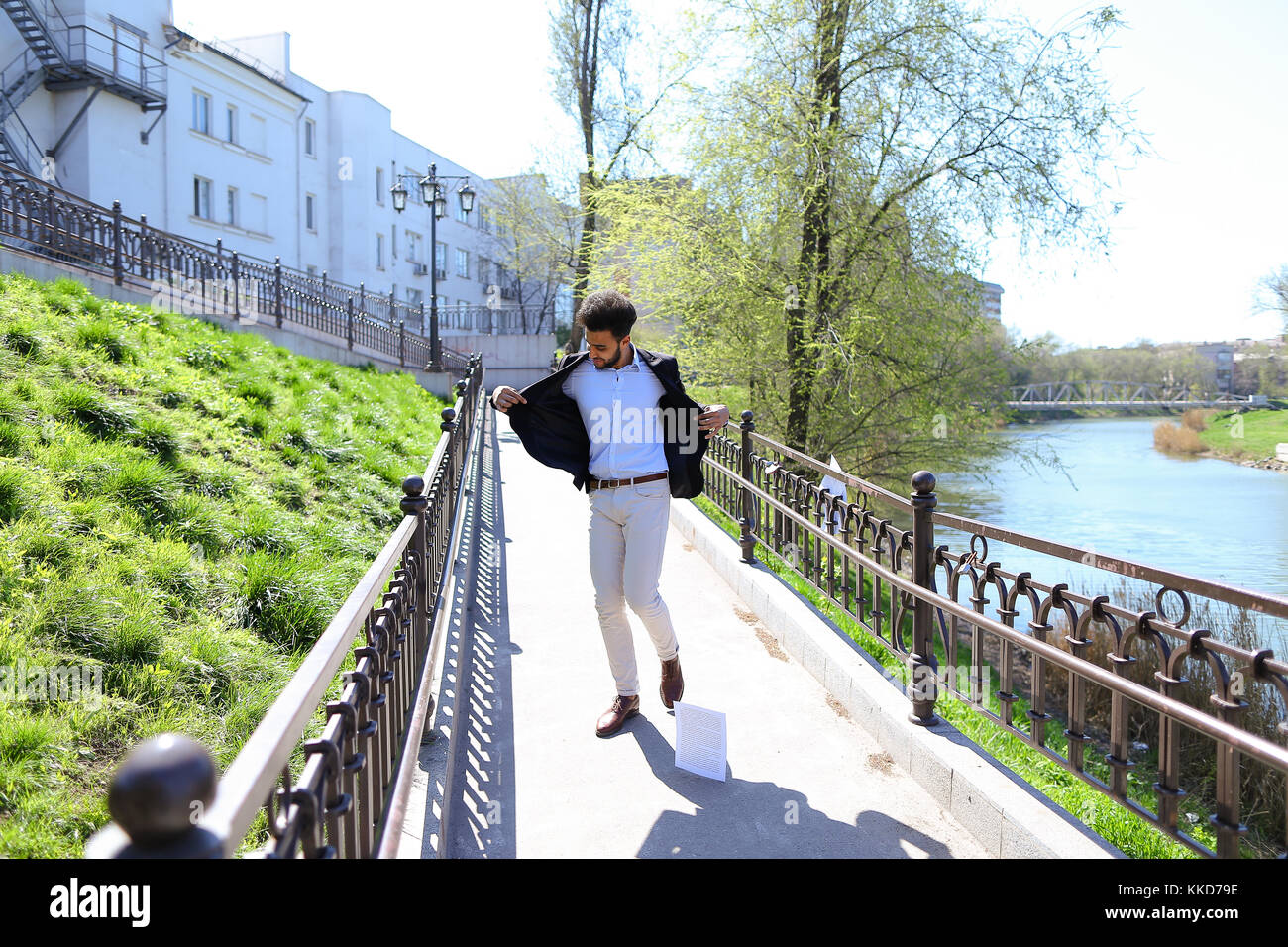 Secret agent under cover Stock Photo - Alamy