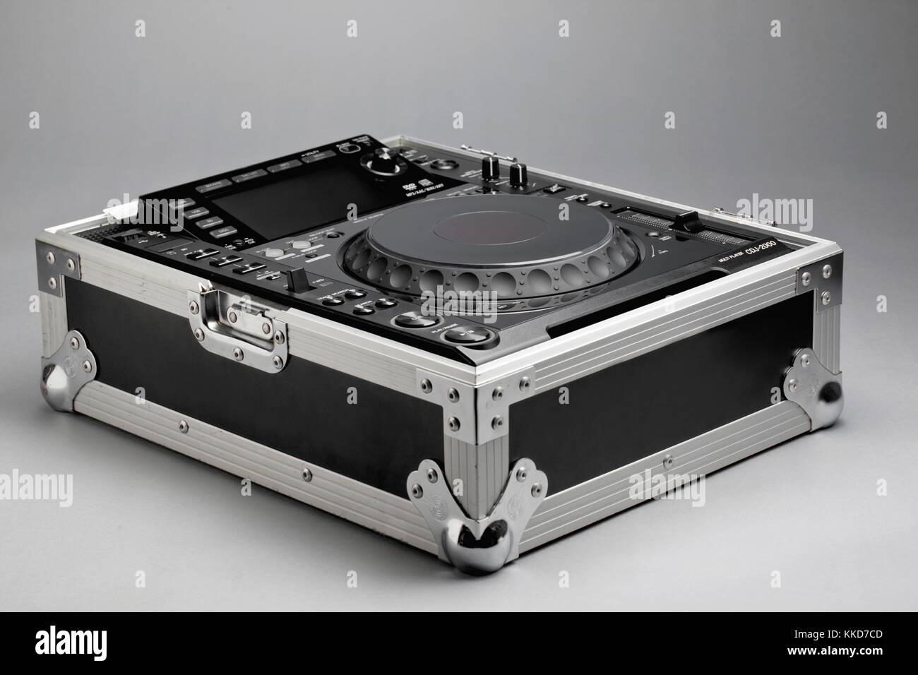 audio mixing in flight case Stock Photo - Alamy