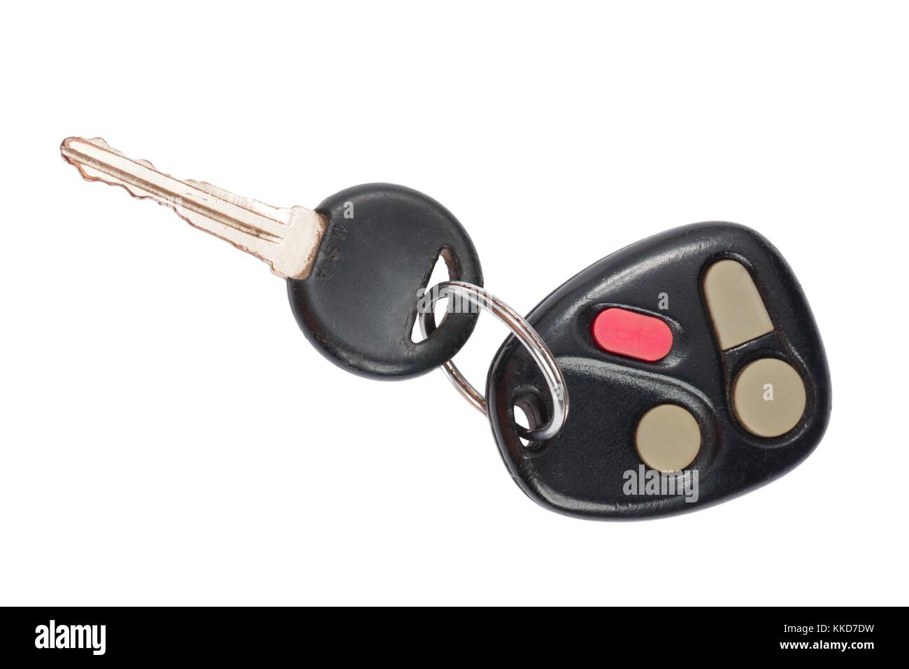 close up shot of plastic car keys with remote control Stock Photo - Alamy