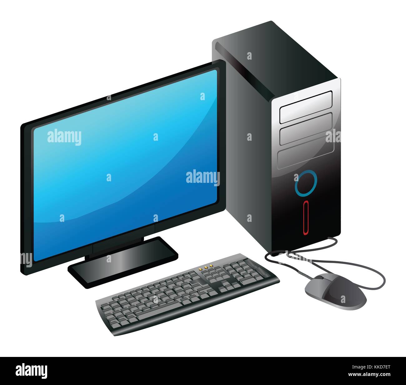 Computers connect Cut Out Stock Images & Pictures - Alamy