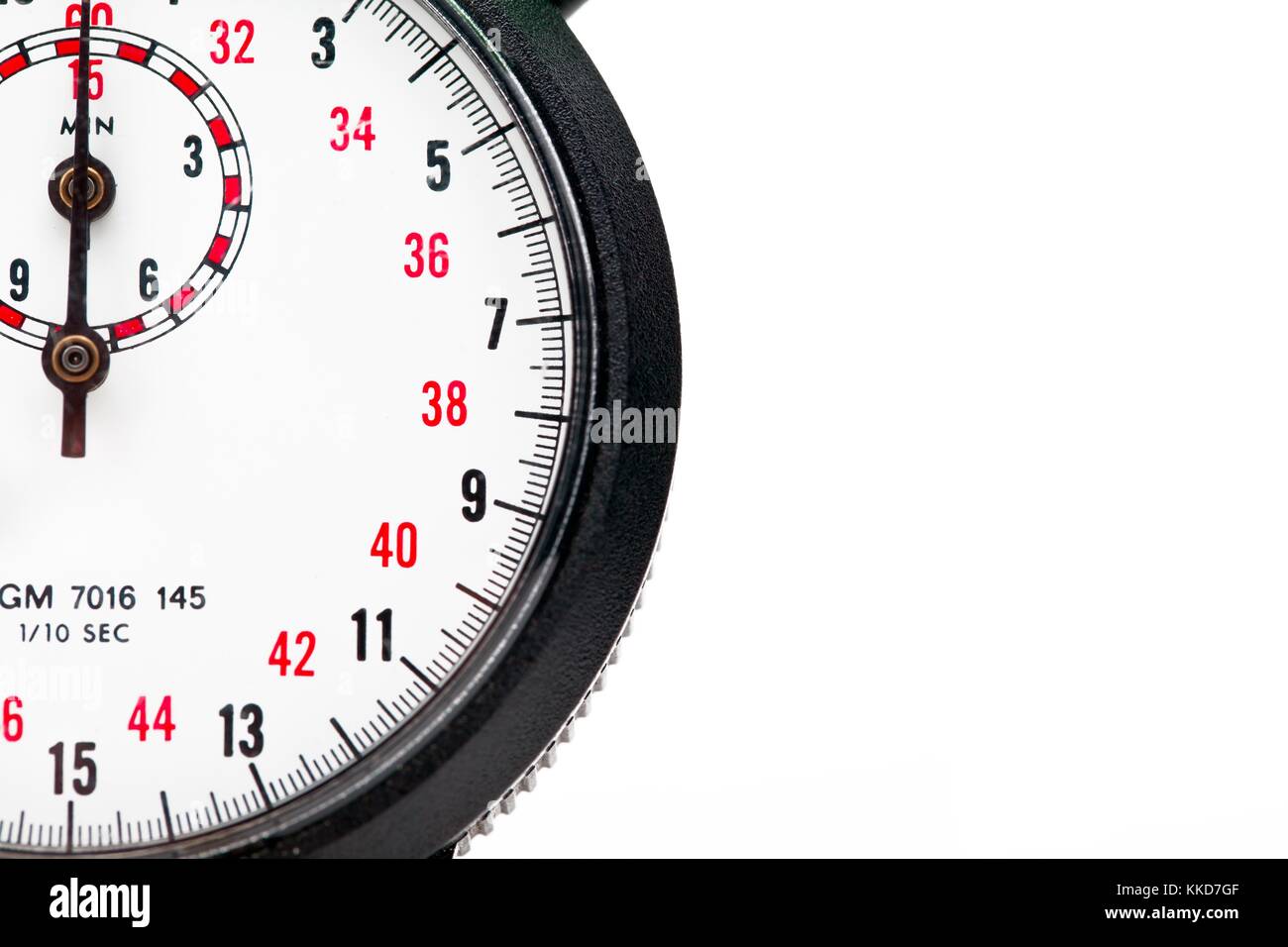 extreme close up of a stopwatch Stock Photo - Alamy