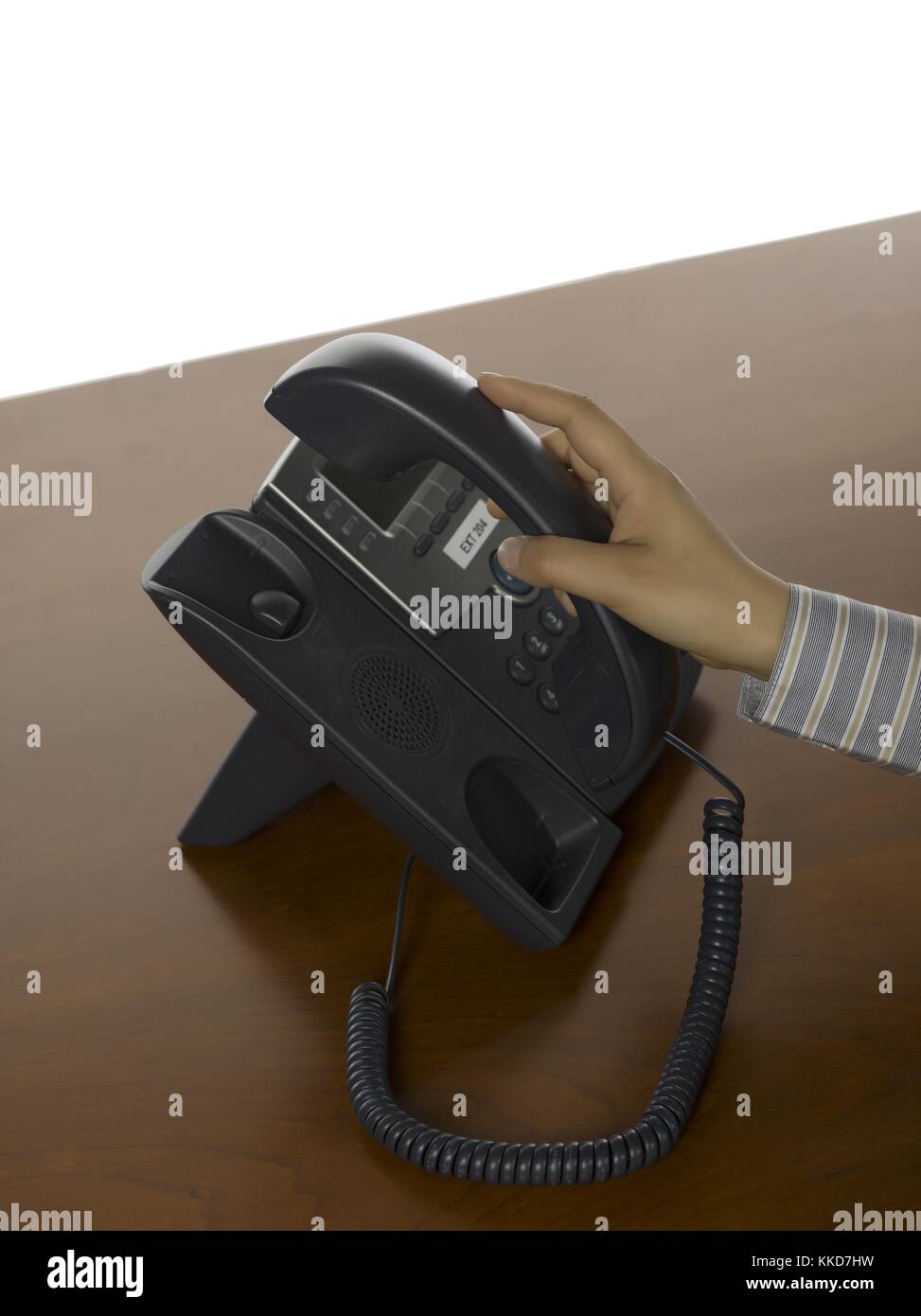 hand of a woman holding a phone Stock Photo - Alamy