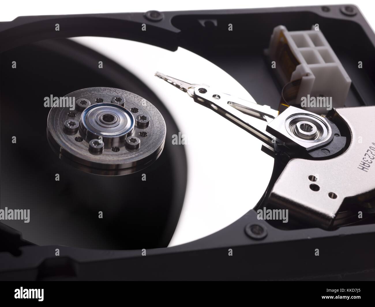 hard disk reflection Stock Photo - Alamy