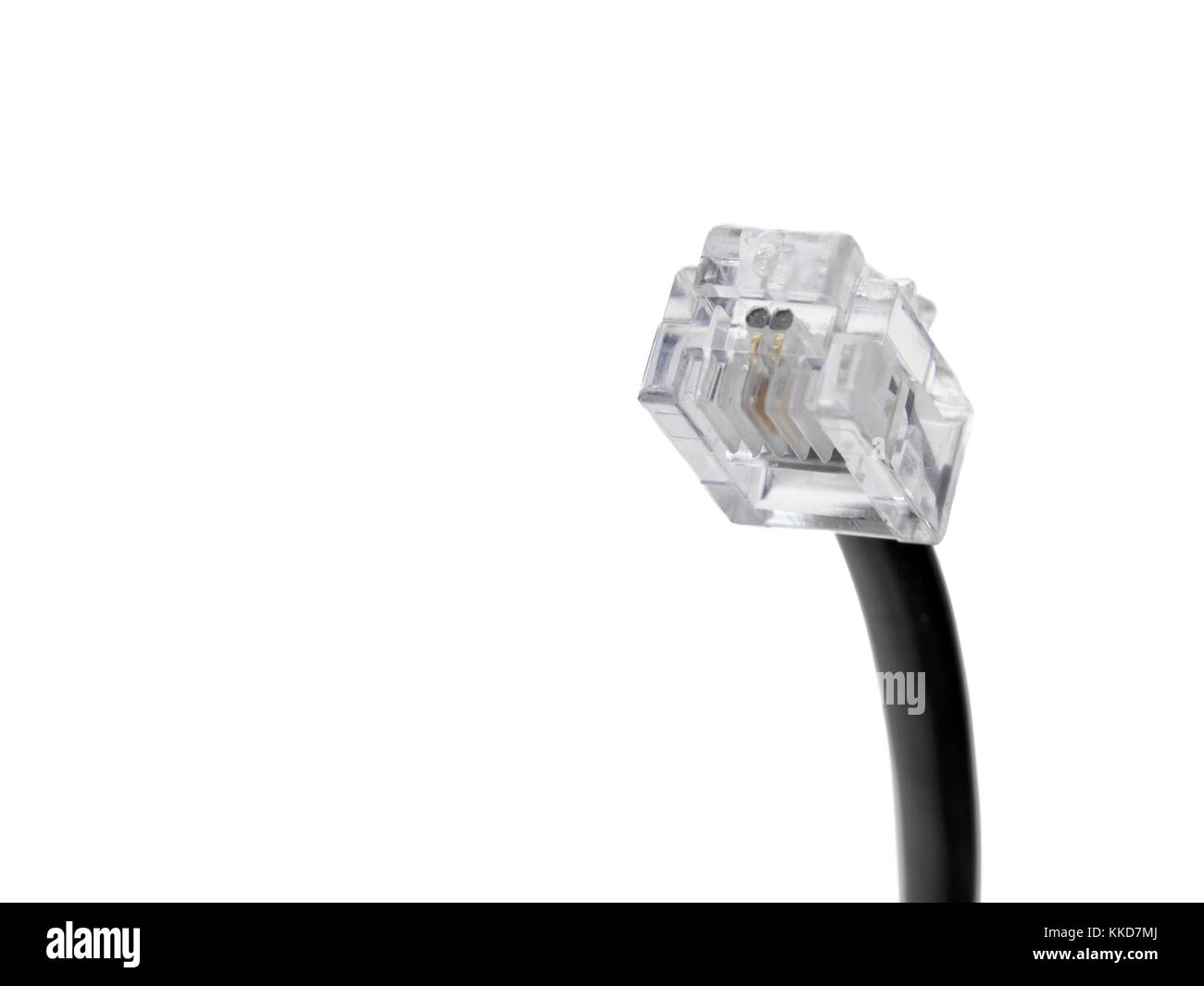 network cable isolated on white Stock Photo - Alamy