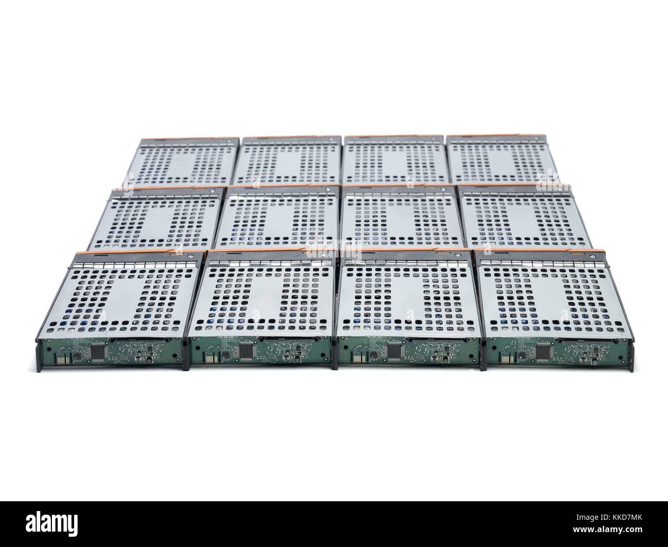 Man in network server Cut Out Stock Images & Pictures - Alamy