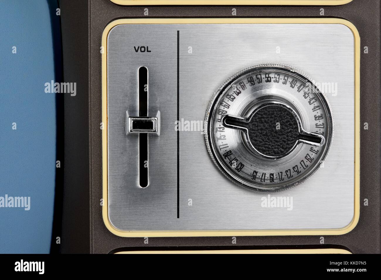 old tv knobs Stock Photo - Alamy