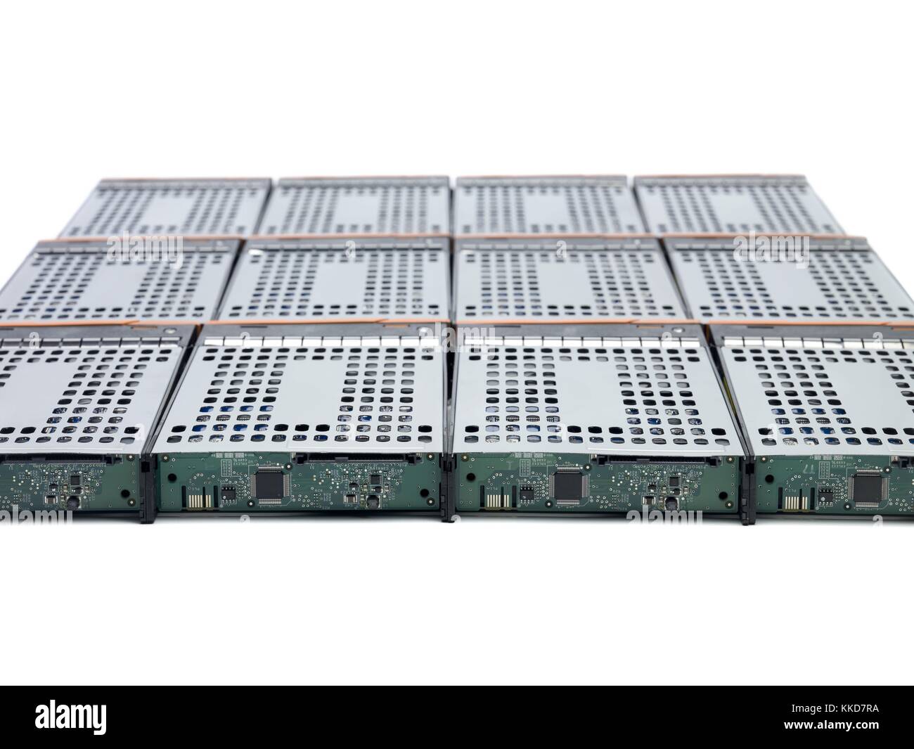 rear view of a network server Stock Photo - Alamy