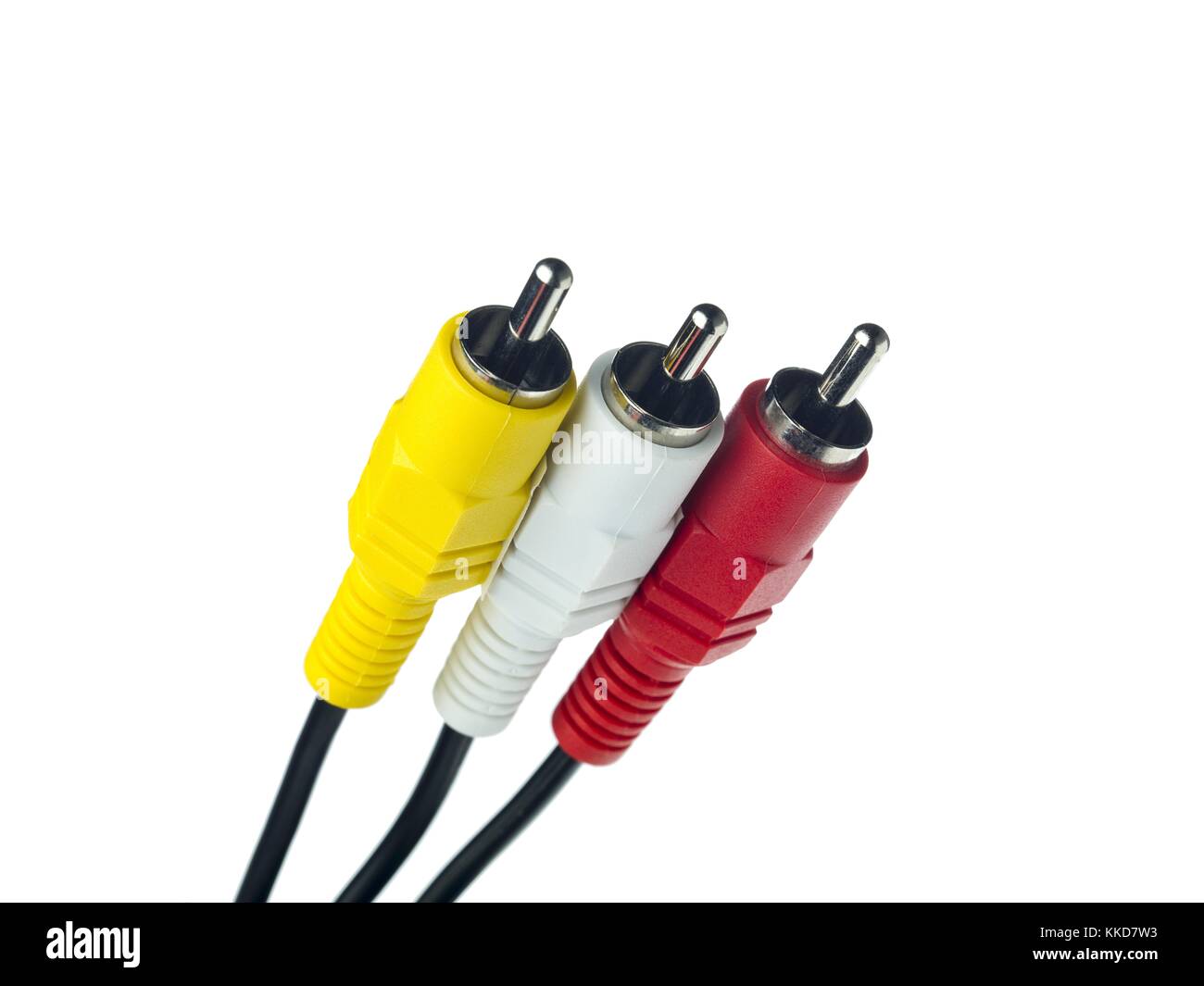 three jack plugs Stock Photo - Alamy