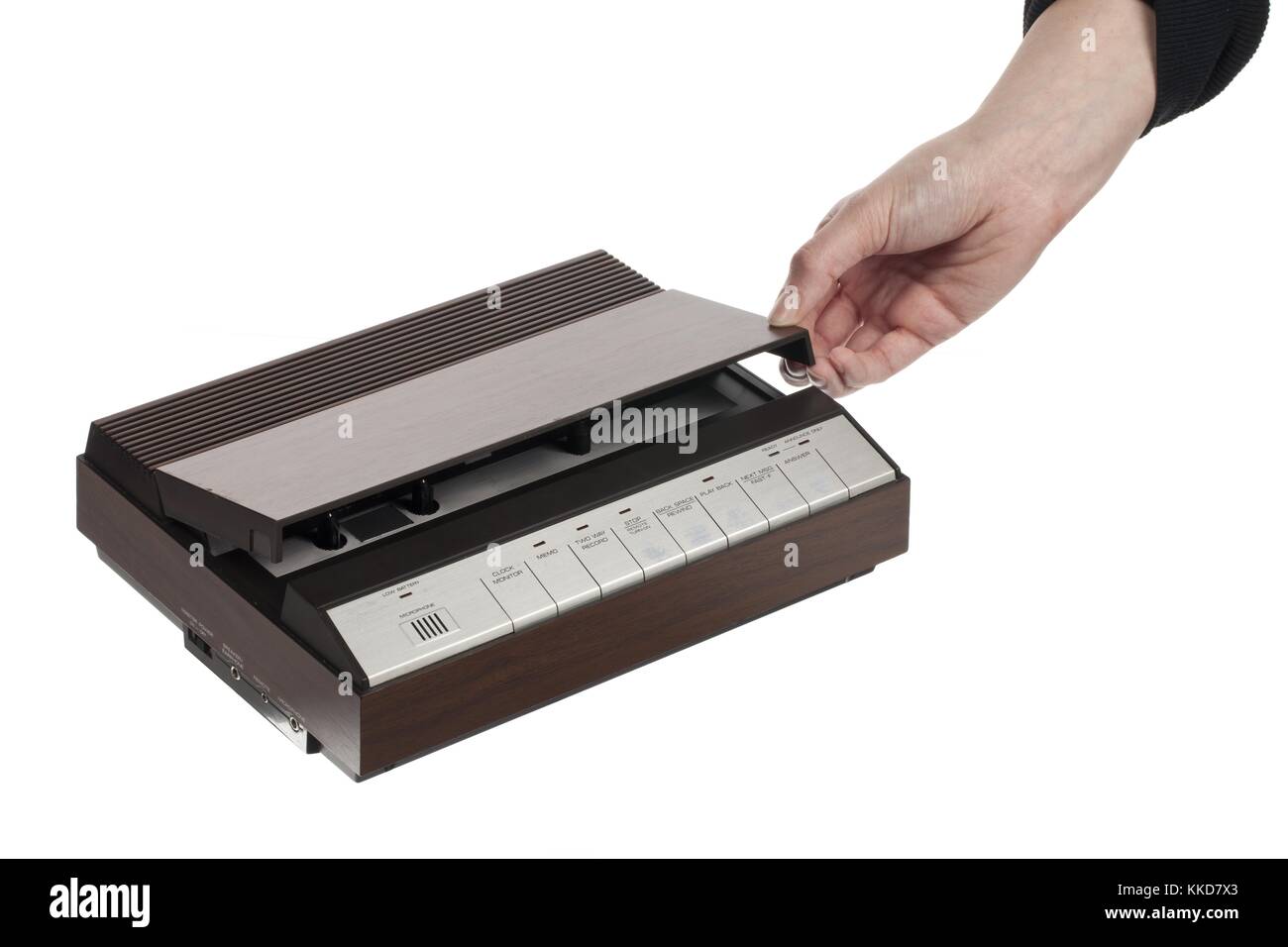 vintage audio player Stock Photo - Alamy