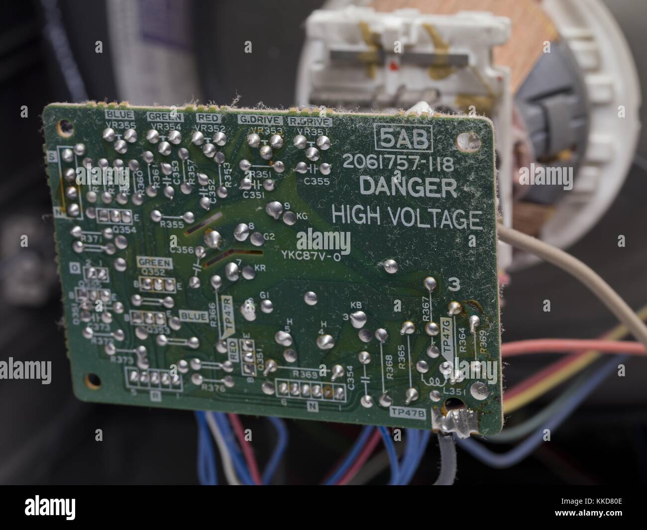 circuit board of television Stock Photo - Alamy