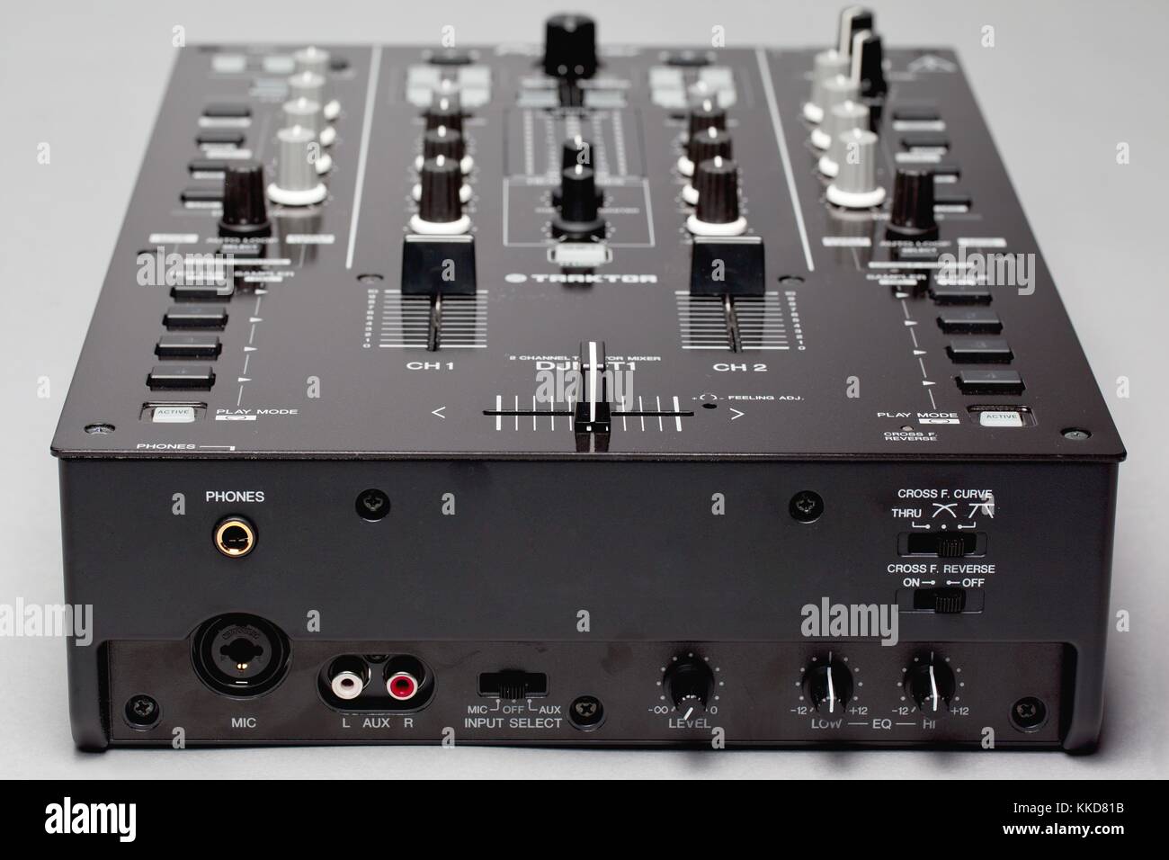 close up of dj mixture Stock Photo - Alamy