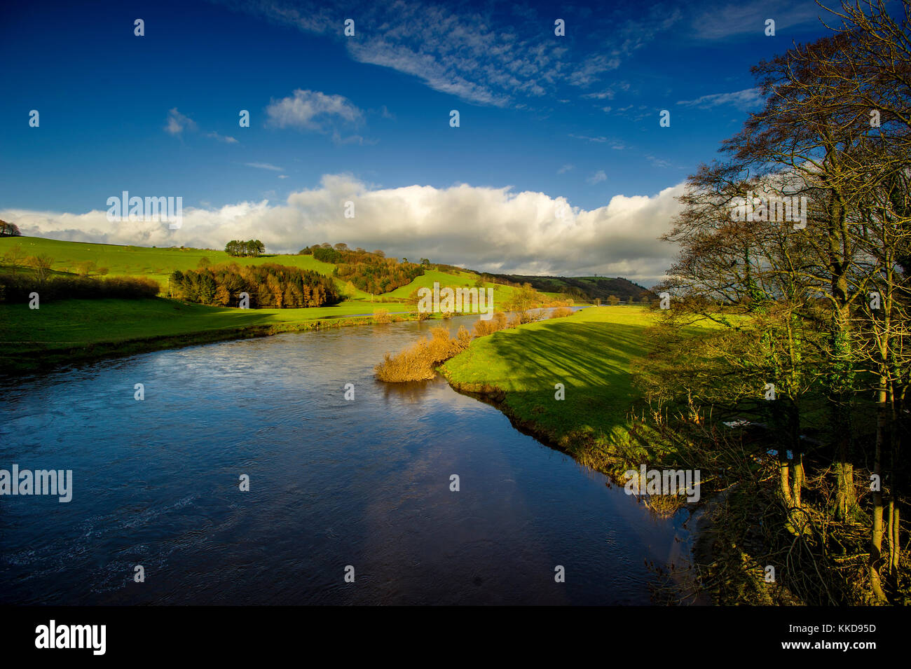 River Lune, Lancashire. Picture by Paul Heyes, Monday November 27 2017 ...