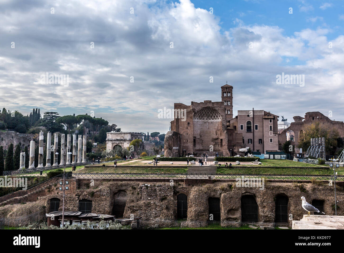 Palatine hill palaces hi-res stock photography and images - Alamy