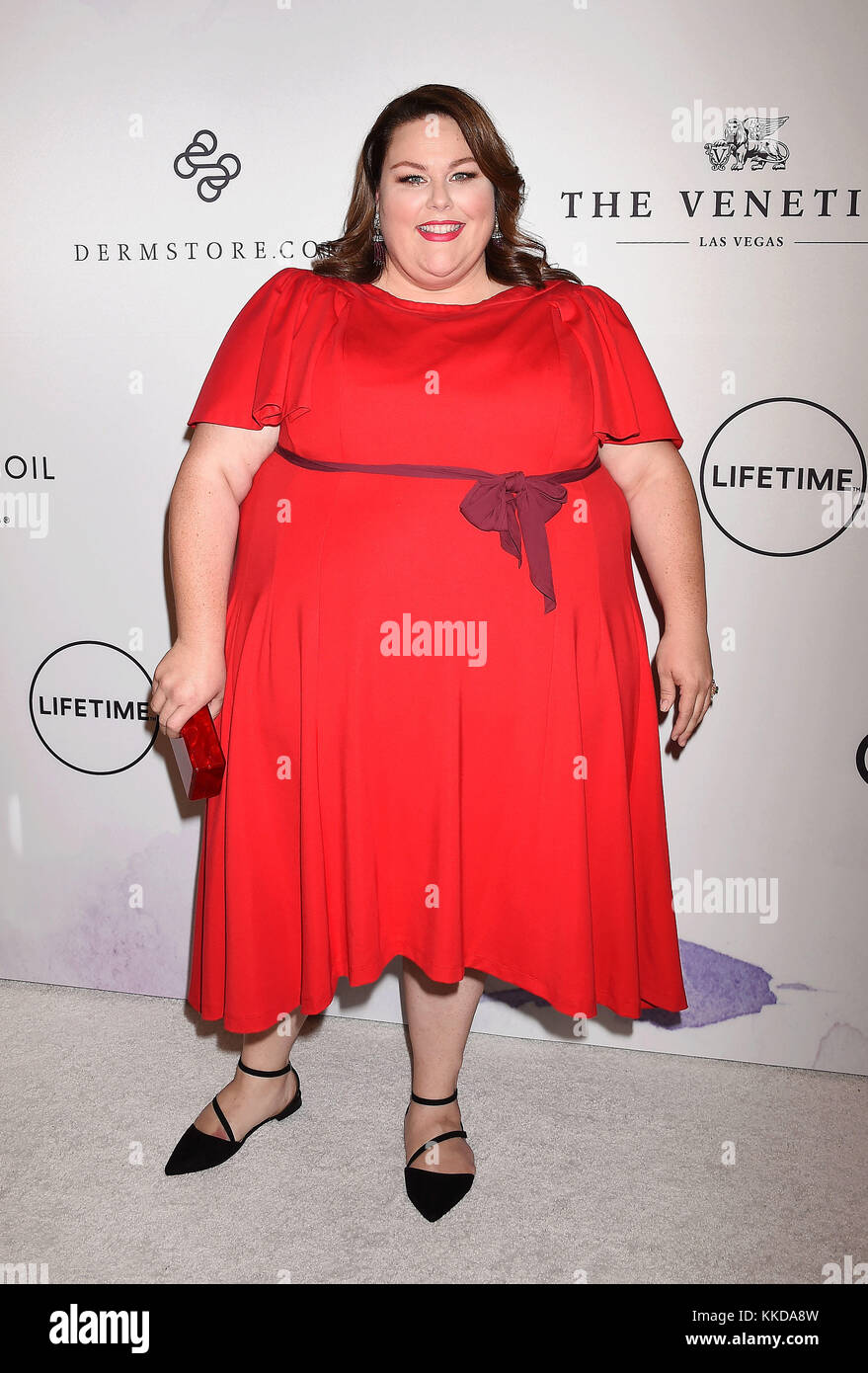 CHRISSY METZ US film actress arrives at the Variety's Power Of Women ...
