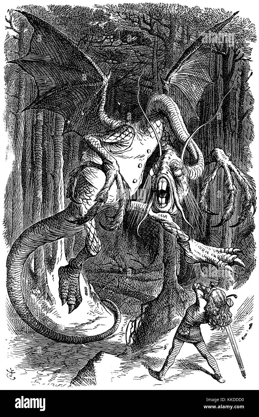 Jabberwocky hi-res stock photography and images - Alamy