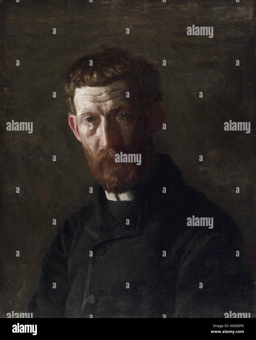 An old vintage portrait painting Stock Photo - Alamy