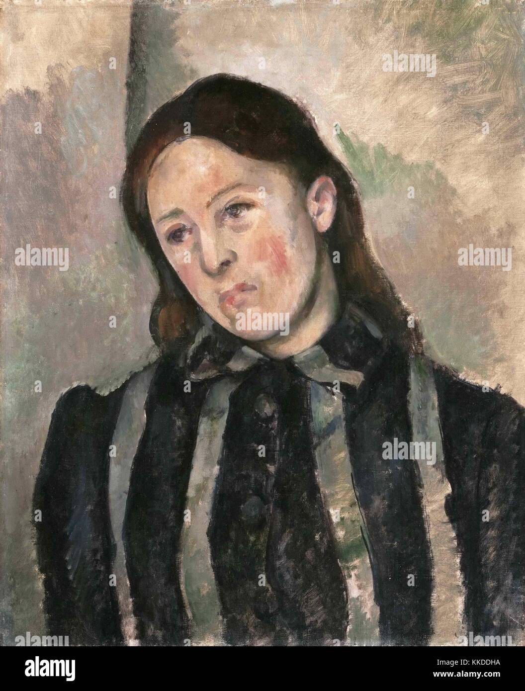An old vintage portrait painting Stock Photo - Alamy