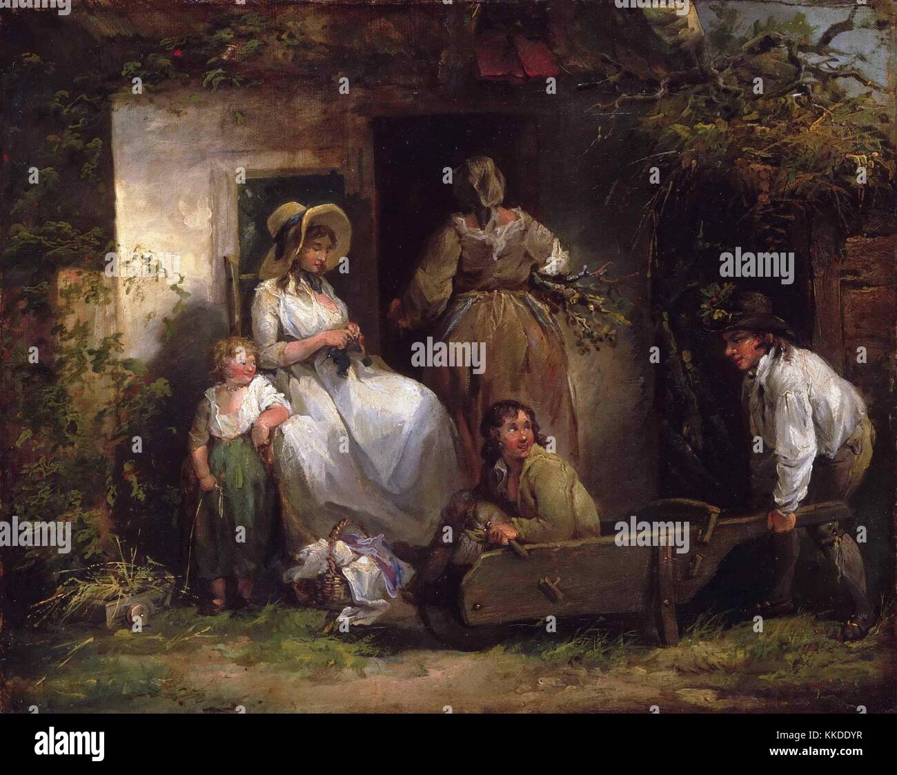 vintage portrait art Stock Photo - Alamy