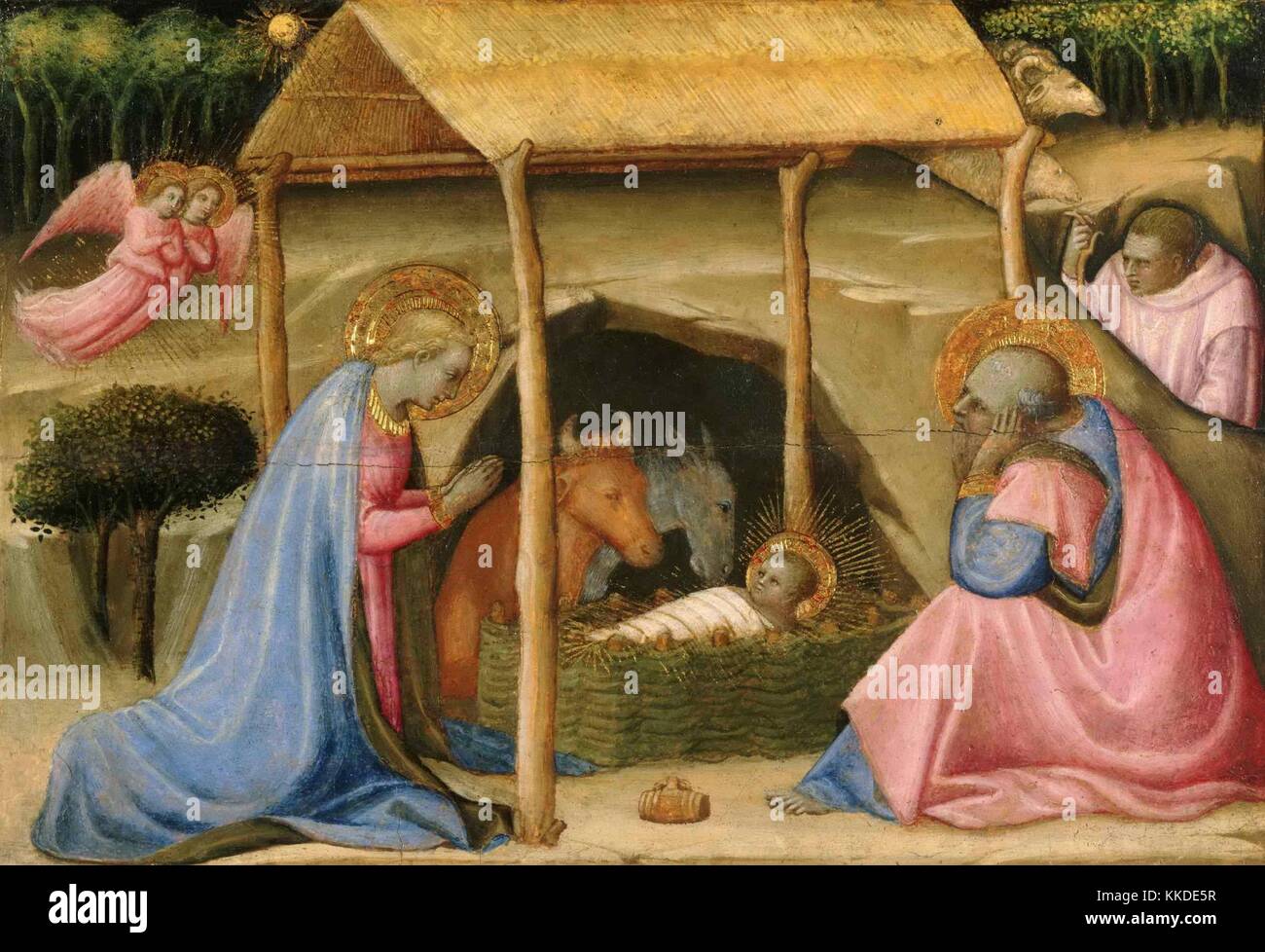 vintage religious painting Stock Photo - Alamy