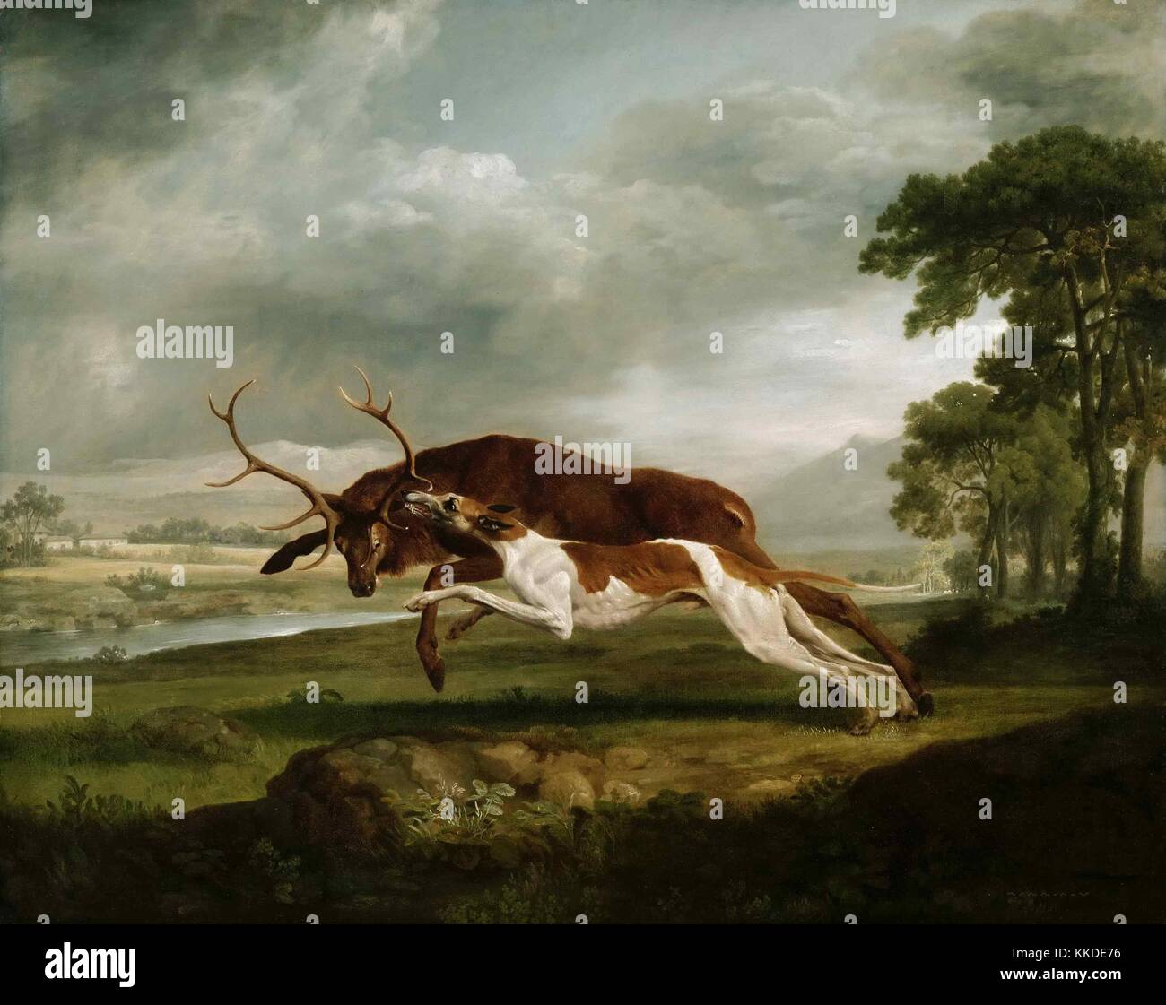 Dog Attack Painting High Resolution Stock Photography and Images - Alamy