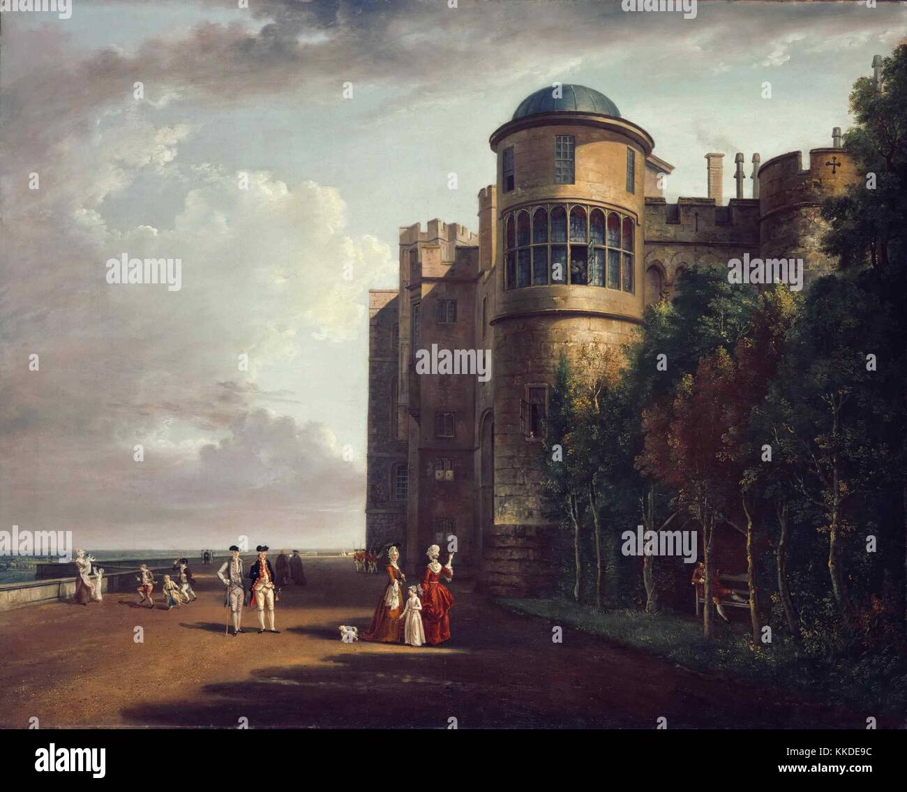 psul sandby vintage painting Stock Photo - Alamy