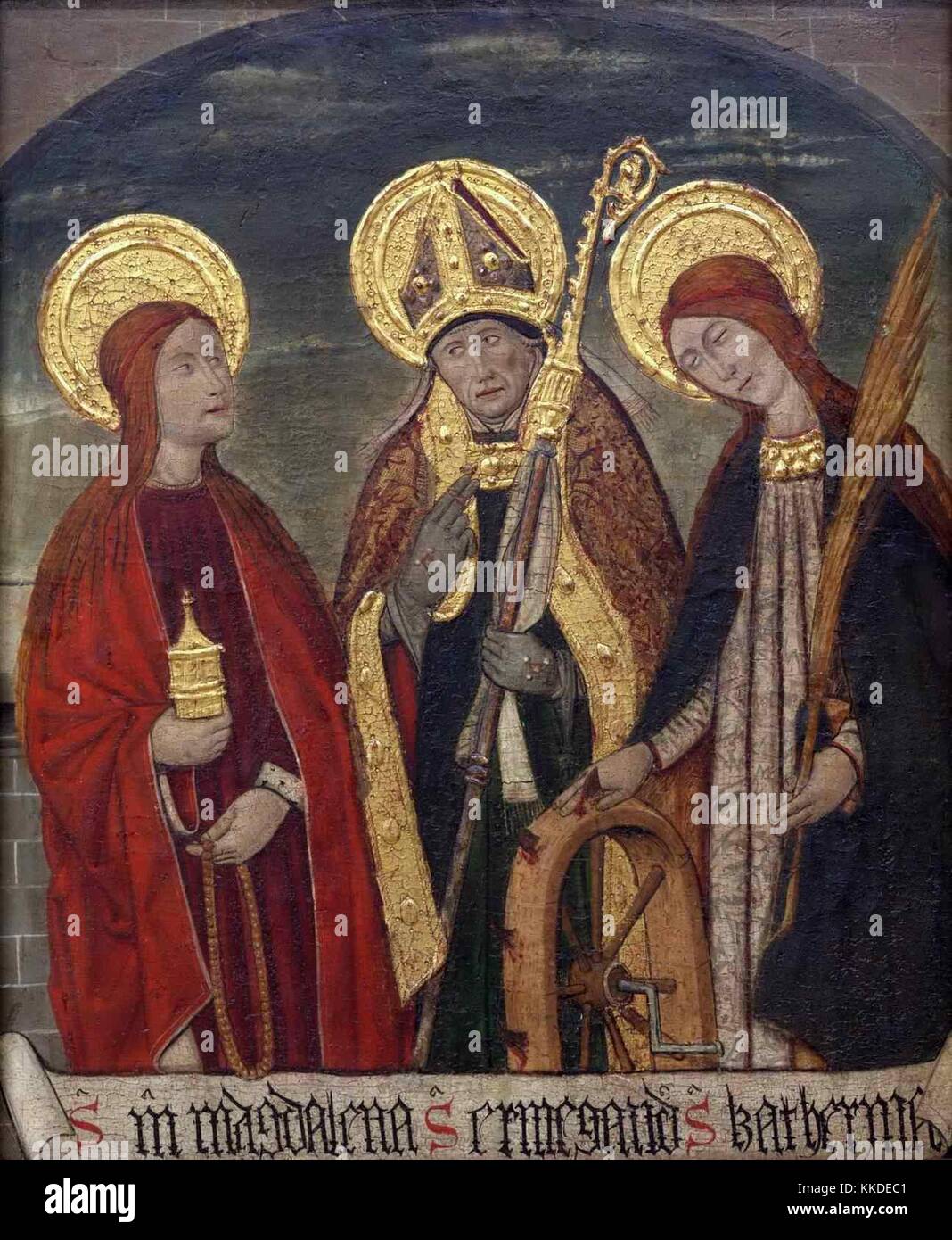 vintage religious painting Stock Photo - Alamy