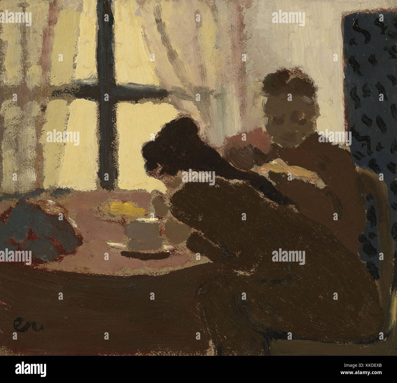 Abstract expressionist portrait Stock Photo - Alamy