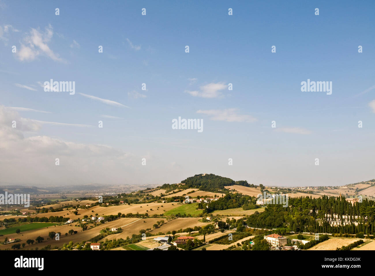 Landscape, Osimo, Marche, Italy Stock Photo - Alamy